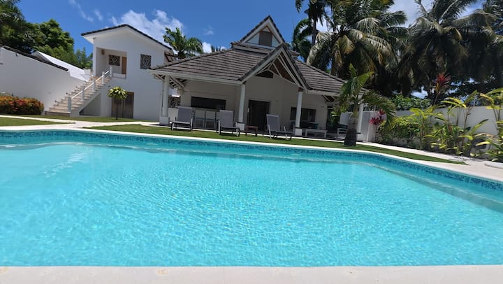 Grande Villa 5 Ch Avec Piscine à 300m De La Mer - Dominican Republic