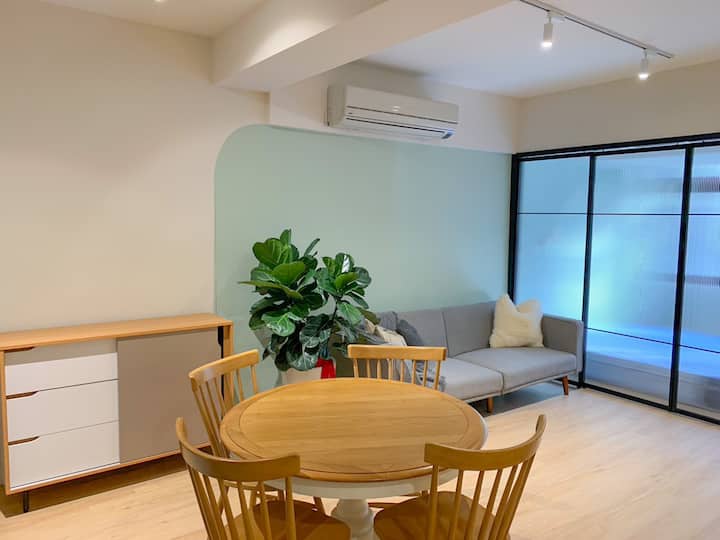 Lovely, Quiet And Bright Studio In Central Taipei - 신이 구