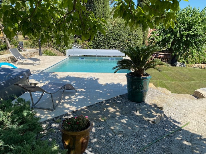 Beau Gîte 2p Avec Piscine Et Spa - Anduze