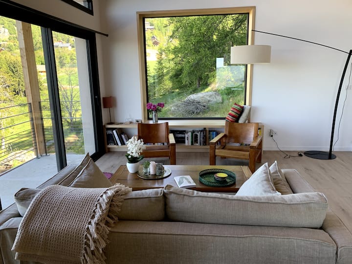 Chalet Design – Vue Xxl Sur Les Montagnes - Chaillol 1600