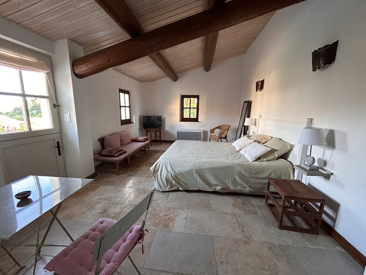 Clos Des Cassis :Chambre Indépendante Avec Piscine - Manosque