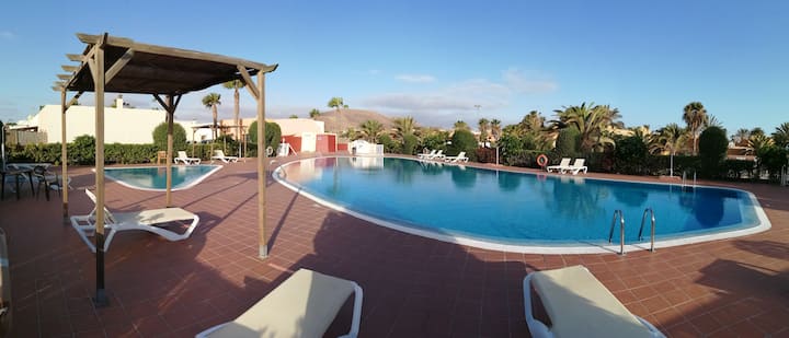 ÁTico Con Terraza Al Volcán. Surf Y Yoga. - Corralejo