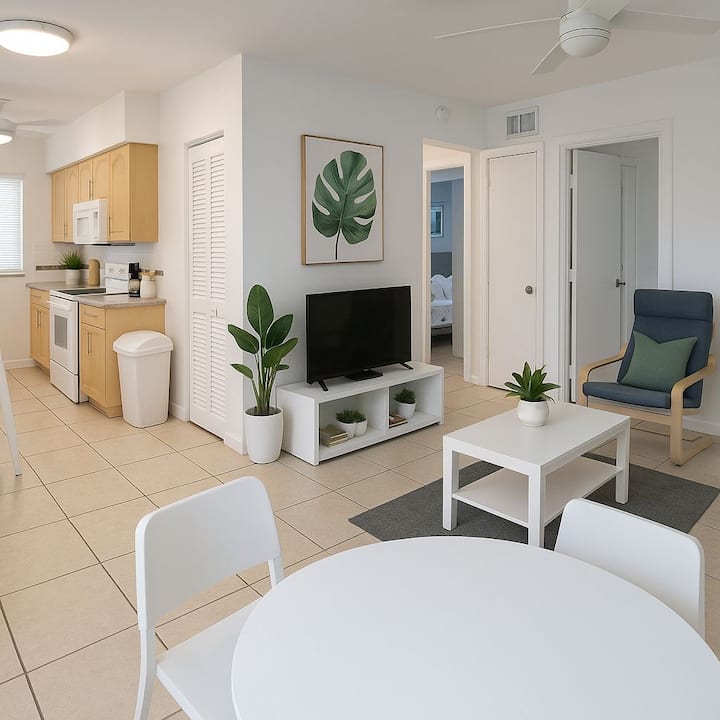 Modern 2br/1ba Near Las Olas Blvd And Fl Beaches - Fort Lauderdale, FL