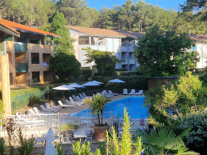 Nouveau ! T2 Piscine Collective Entre Océan Et Lac - Lacanau