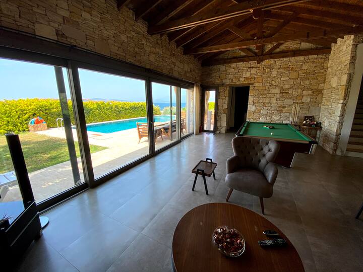 Stunning Sea View Oasis W Pool - Çeşme