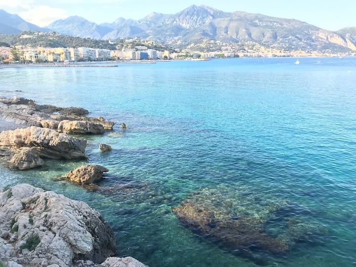 Entre Monaco Et L'italie - Monaco