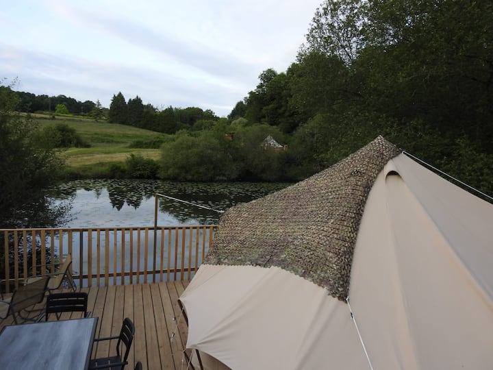 Tente Sur Ponton & Pleine Nature - Dordogne
