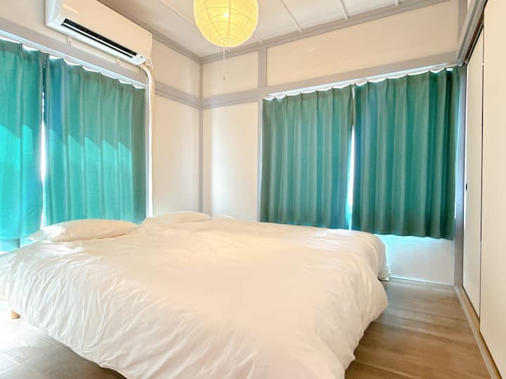 【一棟貸切】海まで徒歩5分・bbqok・手持ち花火ok・無料p・最大8名 - Tateyama