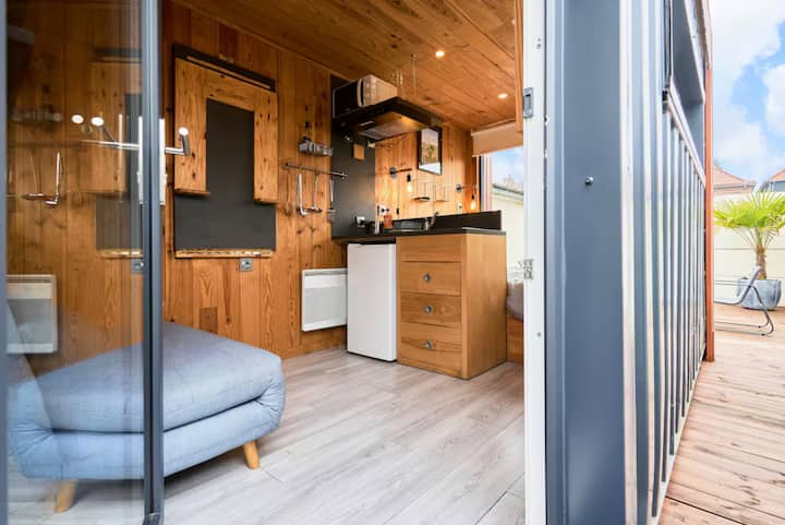 Lodge Avec Terrasse Privée - Havre De Paix - Valenciennes