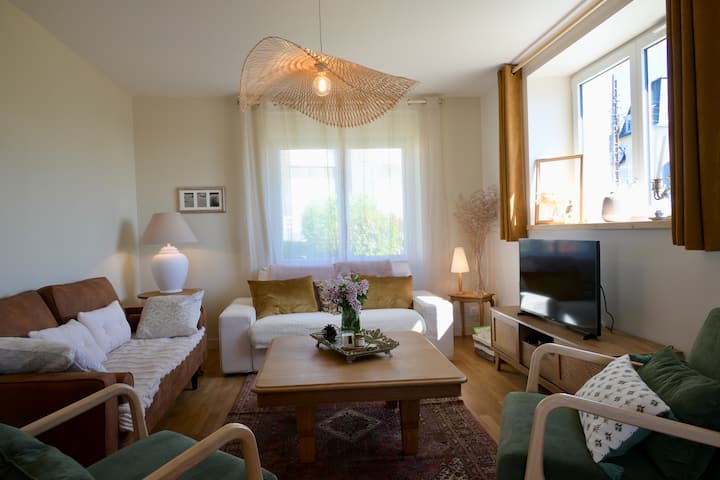 Les Ganivelles: Maison Familiale Vue Mer - Carantec