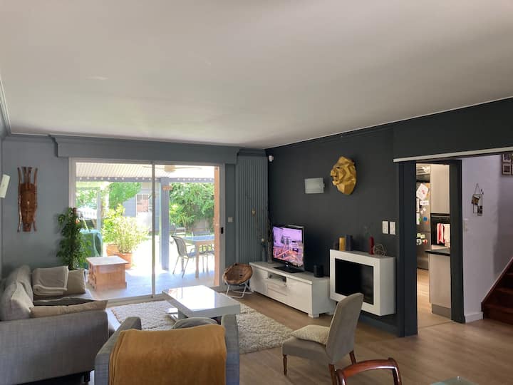 Maison Avec Jardin à Toulouse Centre-idéal Famille - Cornebarrieu
