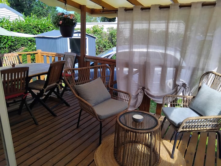 Mobil -Home A Louer Camping Joyeux Faunes - Les Mathes