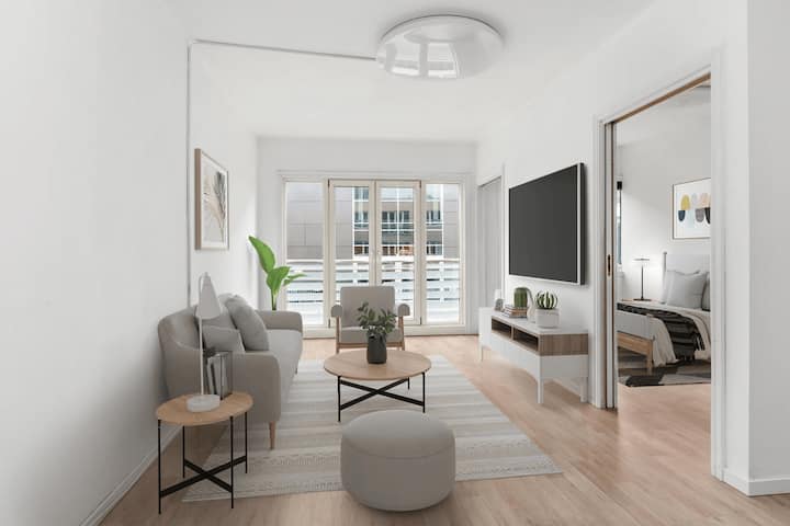 Light And Modern Apartment In The Center Of Moss - Moss