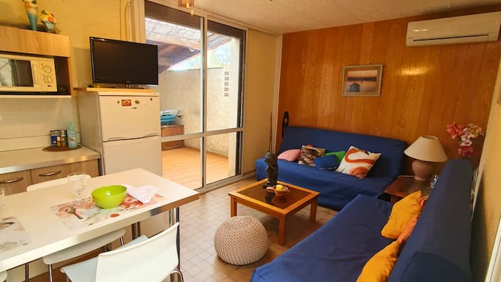Villa Cosy 3 Chambres: Mer & Village Noël Barcarès - La Franqui