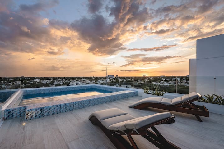 405 Ment - Departamento De Lujo. - Mérida