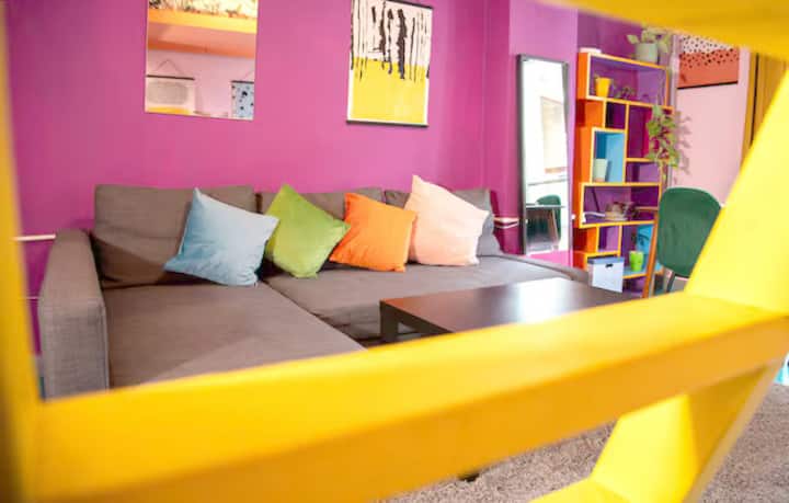 Colour Pop Flat – Near The Canal, 1m From Station - Leyton