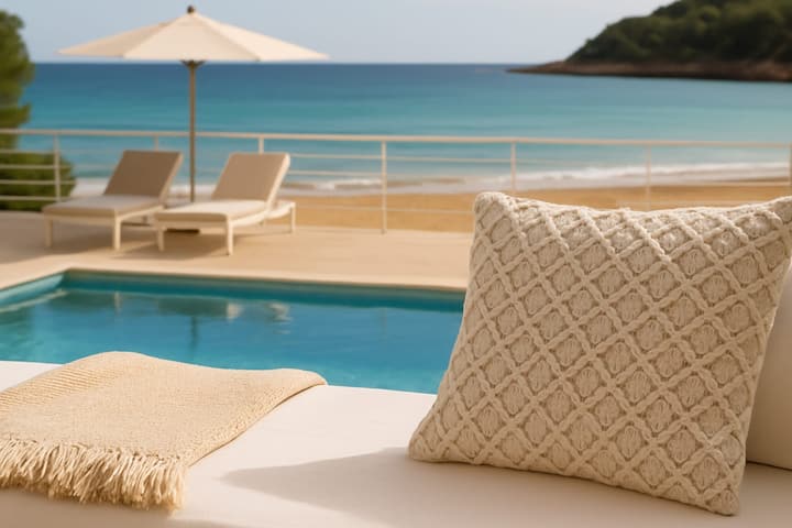 1 Bedroom Apt In Es Canar 1 Min Beach - Cala Boix