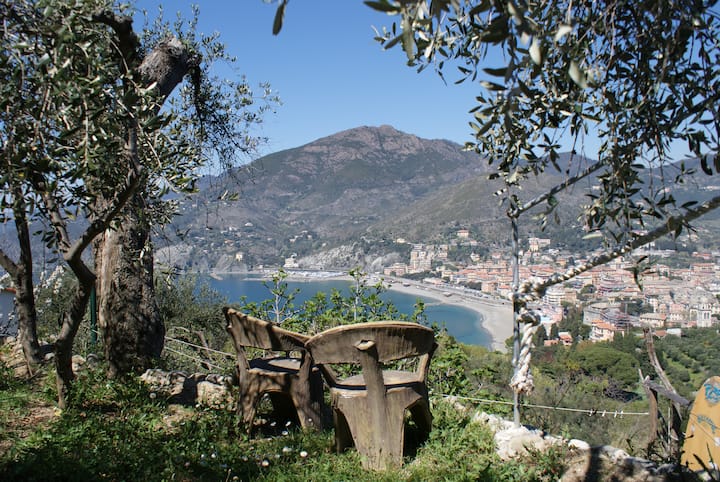 Casa Magica A Picco Sul Mare - Bonassola