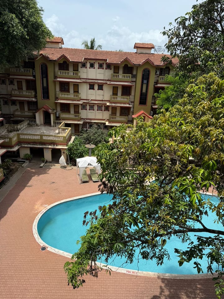 1508welcome To Our Cozy 2bhk Near Candolim Beach! - ゴア