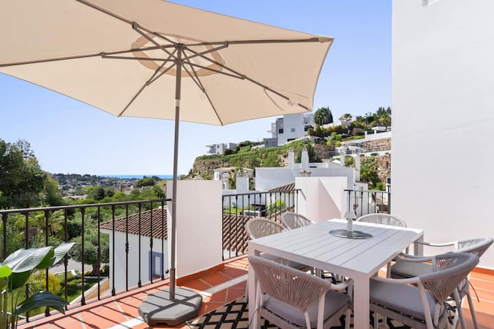 Stylish Ph With Private Rooftop & Sea Views Rdr497 - Costa del Sol
