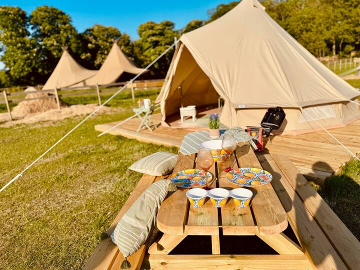 Family Bell Tent With Wood Stove - Margate