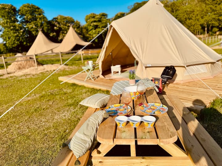 Family Bell Tent With Wood Stove - Margate