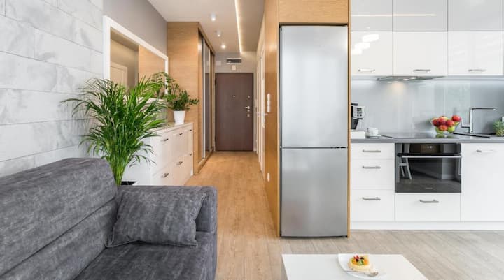 Mod 1bedroom Apt, City Centre, Ac + Lift + Parking - Cracovia