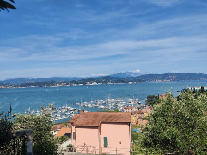 Casa Con Giardino E Vista Mare - La Spezia