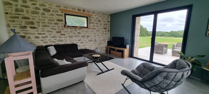 Longère Paisible En Campagne - Arzano