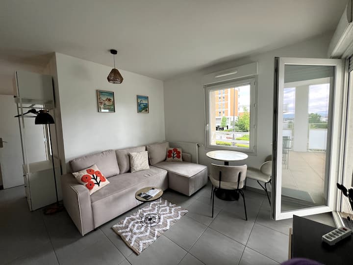 T2 Moderne Avec Parking/balcon - Sévrier