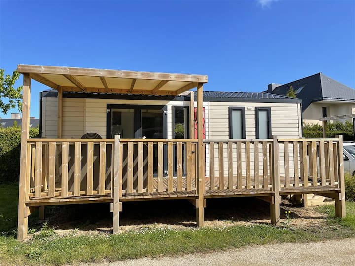 Mobil-home 2 Chambres - Lave Vaisselle + Volets - Saint-Lunaire