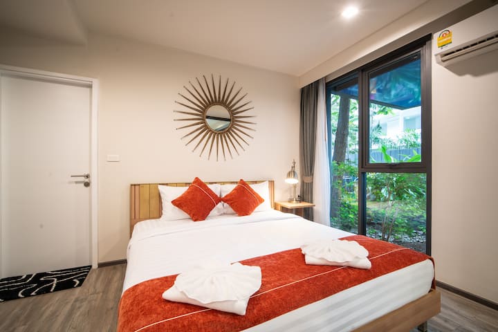 The Deck 6精装一卧室公寓 近芭东海滩Bangla江西冷 - 芭東區