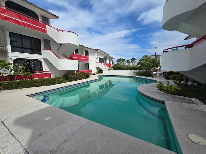 Casa Real, Alberca,  A 1 Cuadra De Playa - Boca del Río