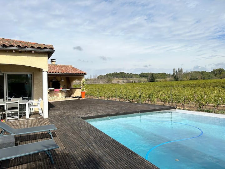 Maison Vue Sur Les Vignes - Aude