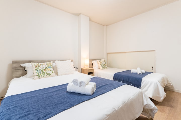 New 3ppl Convinent Living Condo 2beds&tub - Osaka