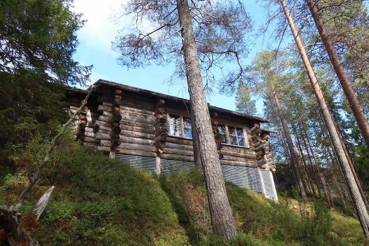 Lakeside Cabin With Views Of Rukatunturi - Kuusamo