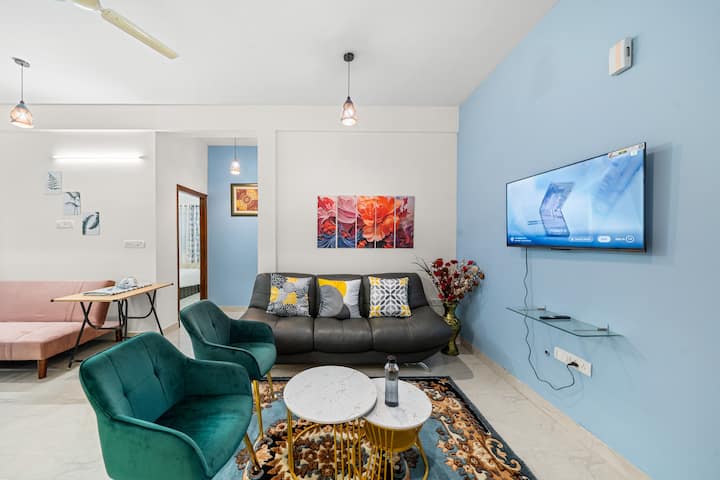 Grand Suite Susan Homestay 2 Bhk Lift Parking - Bengaluru