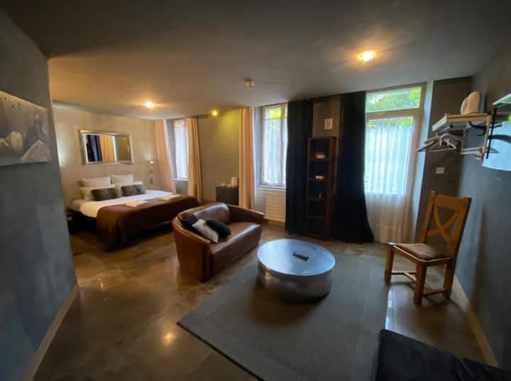 Suite Chaleureuse 100 Salon & Cheminée En Sologne - Nouan-le-Fuzelier