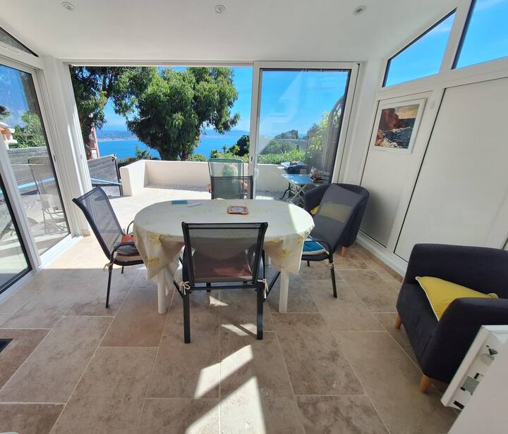 Maison Vue Mer Baie De Cannes - Théoule-sur-Mer