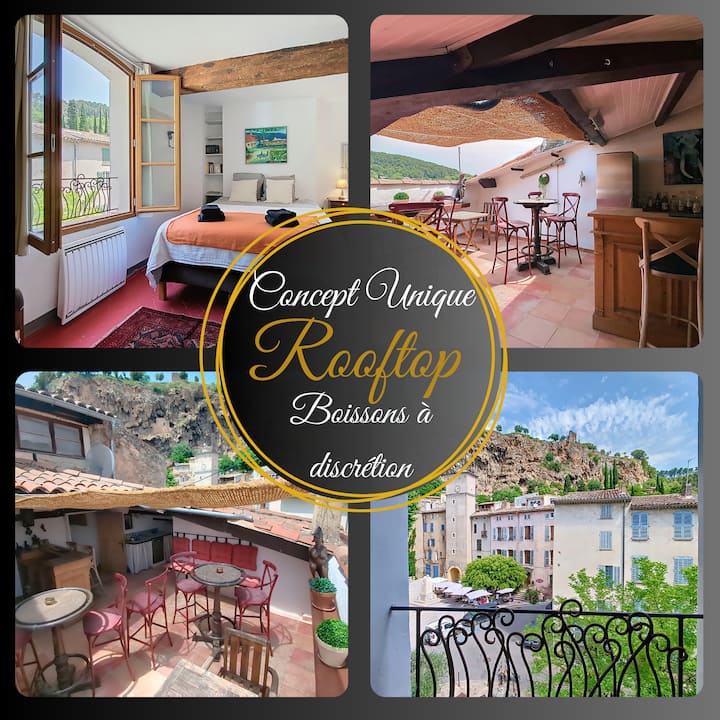 Le Sienna | Maison Des Artistes | Vue | Rooftop - Cotignac