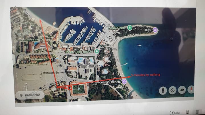 5 Minutes To The Beach By Walk - Kemer