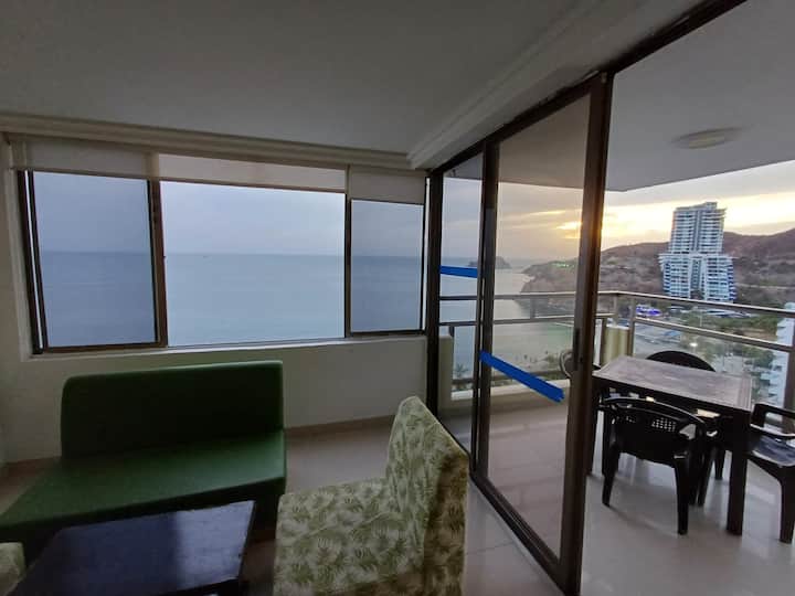 Hermosa Vista Desde Piso 14 - Santa Marta