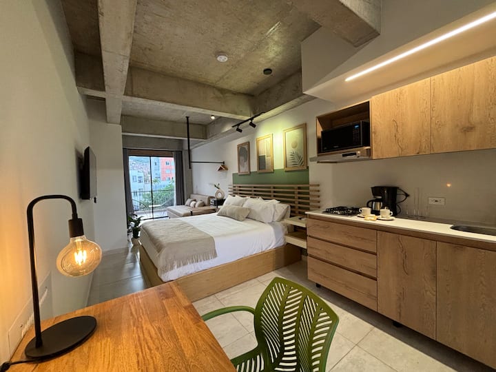 Cozy Loft/ Balcon/ 30 Living - Medellín, Colombia