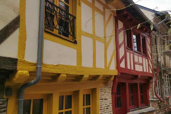 Maison En Pan De Bois/malestroit - Brocéliande