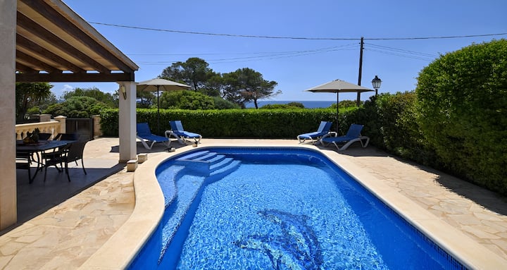 Fantástica Villa Vistas Al Mar - Cala Llombards