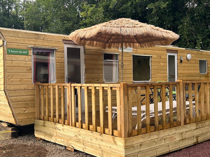 Mobil Home "L'heure Du Thé" Pour 4 Personnes - Ouistreham