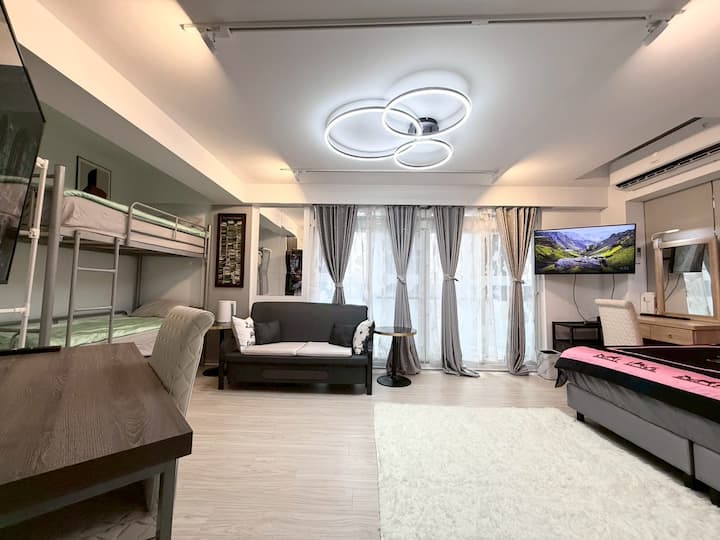 (501)漂亮大套房/商務/學生/家庭/情侶/便利/商圈/近捷運/醫院藥局/公園 - 南港區