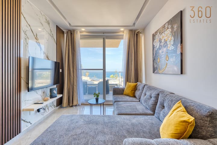 Seaview 3br Home With Wifi, Terrace, Ac & Sofabed! - Malta