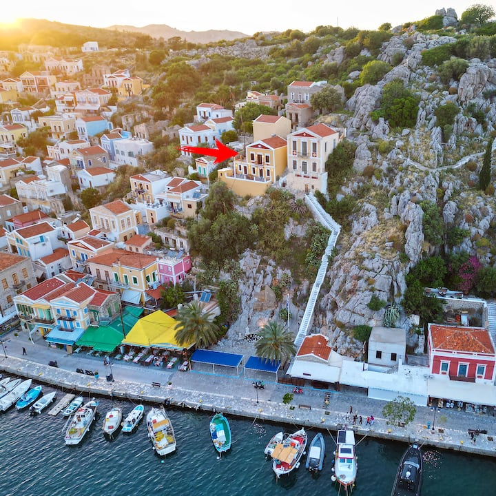 Lirenou Scala Vista - 1 - ΚΑΤΩΙ - Symi