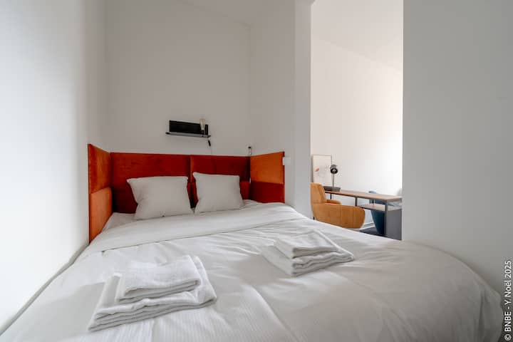 Germée #3 | Chambre Privée / Communs Partagés - Regione Bruxelles, Belgio